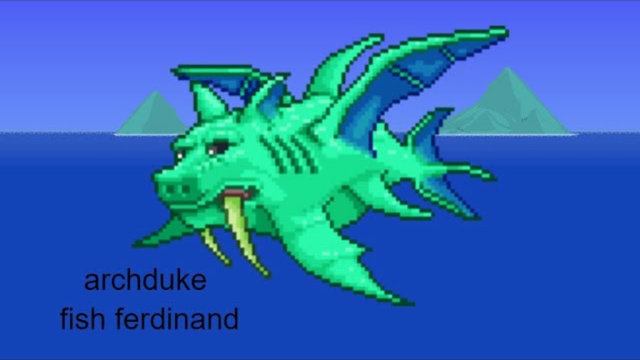 Duke Fishron No-Hit (Revengeance Mode) | Terraria Calamity Mod - YouTube