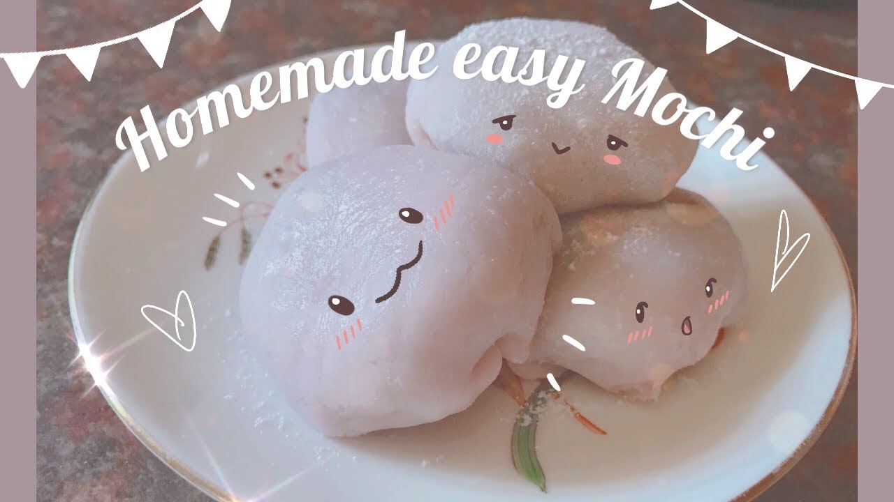 HOMEMADE EASY MOCHI | *tries to be aesthetic* - YouTube