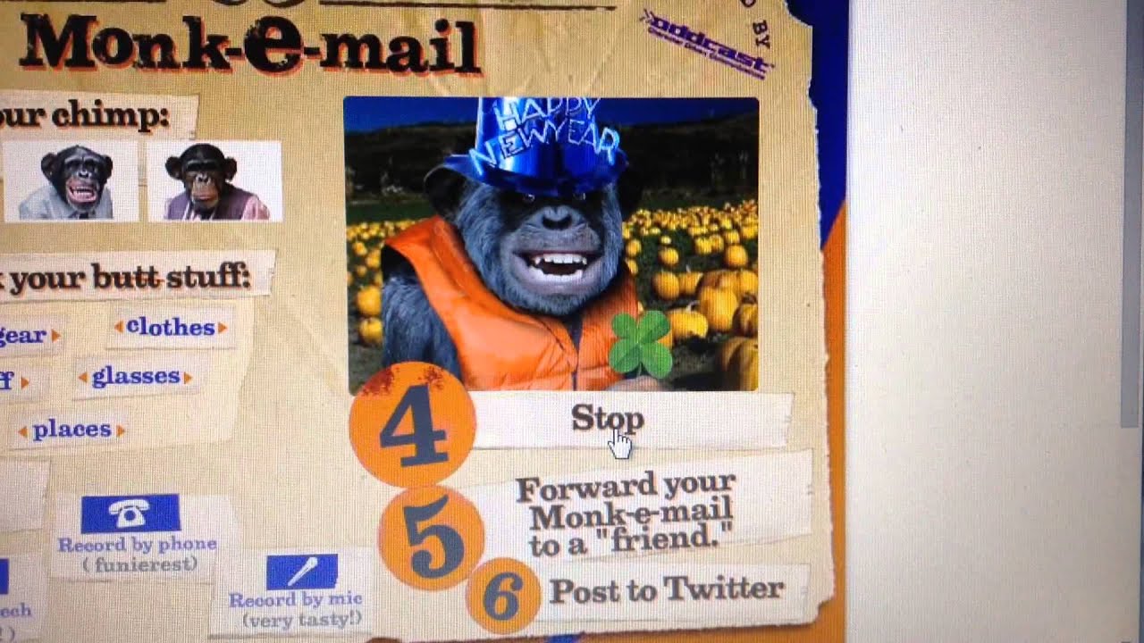 Monk-e-mail pt. 9 - YouTube