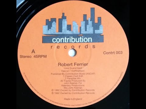 Robert Ferrier - Love Guaranteed | Releases | Discogs