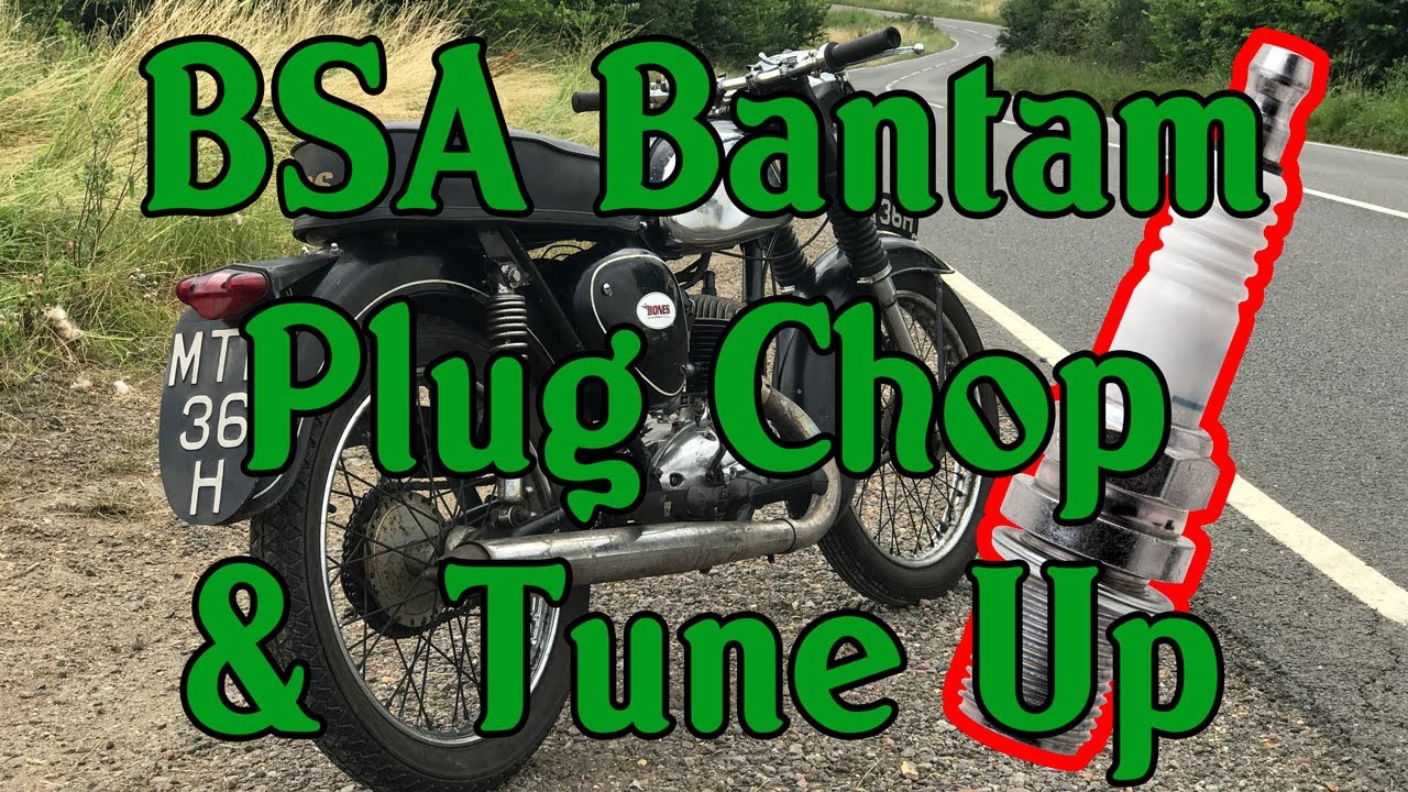 BSA Bantam plug chop part 1 - YouTube