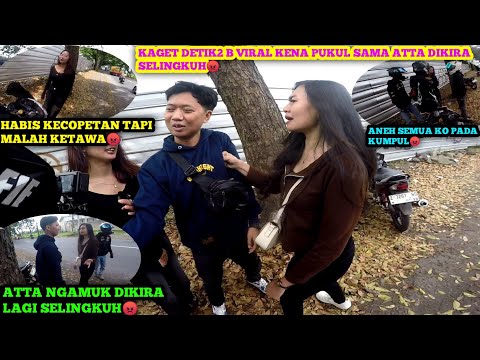 GREGET ATTA TAMPAR BABANG VIRAL GARA2 DIKIRA LAGI SELINGKUH SAMA CEWEK LAIN‼️