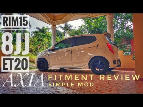 Axia Rim 15/8JJ/ET20 Setup | Tyre 185/55 | Regamaster Evo | Simple MOD ...