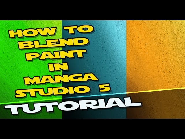 Tutorial Manga Studio 5