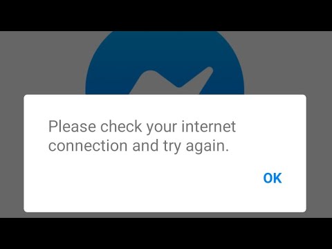 Fix messenger please check your internet connection problem android 12 ...