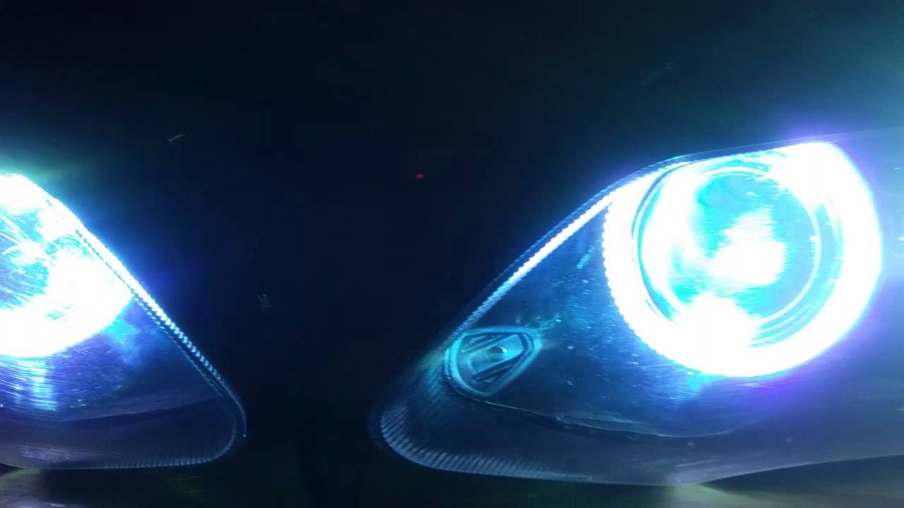 ANGEL EYES / DEMON EYES YAMAHA R1 04,05,06,07,08 - YouTube