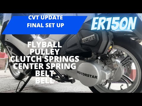 CVT Final Set up | Pang-gilid Combination | Easyride 150n | Motorstar ...