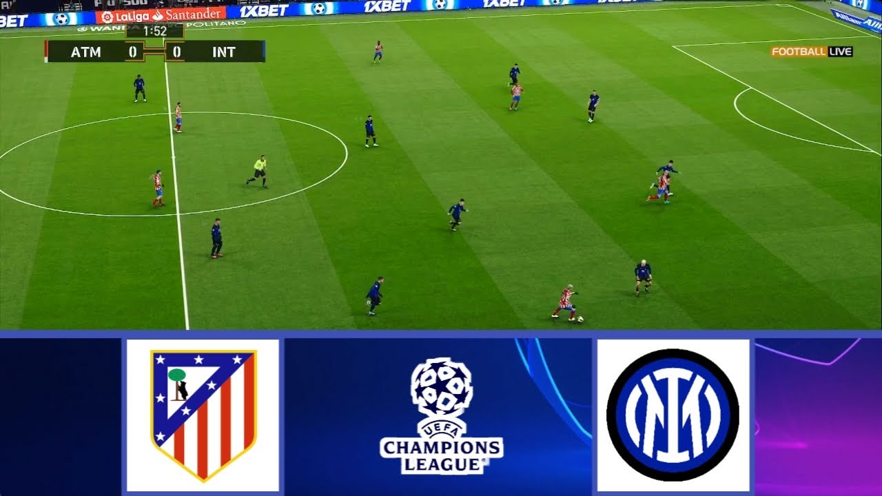 ATLETICO MADRID VS INTER MILAN | UEFA CHAMPIONS LEAGUE 2023/2024 ...