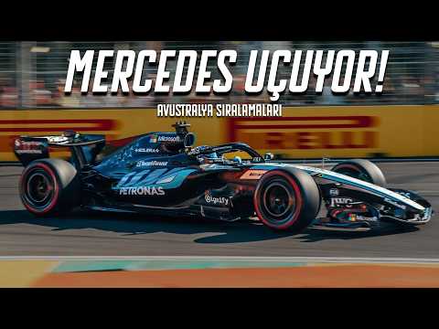 Mercedes UÇUYOR! Ferrari ÇOK GERİDE - F1 2026 Avustralya GP Sıralamalar