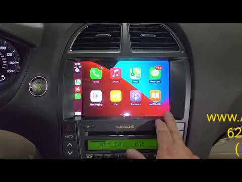 2011 Lexus ES350 upgrade retrofit Apple carplay touch screen + Backup ...