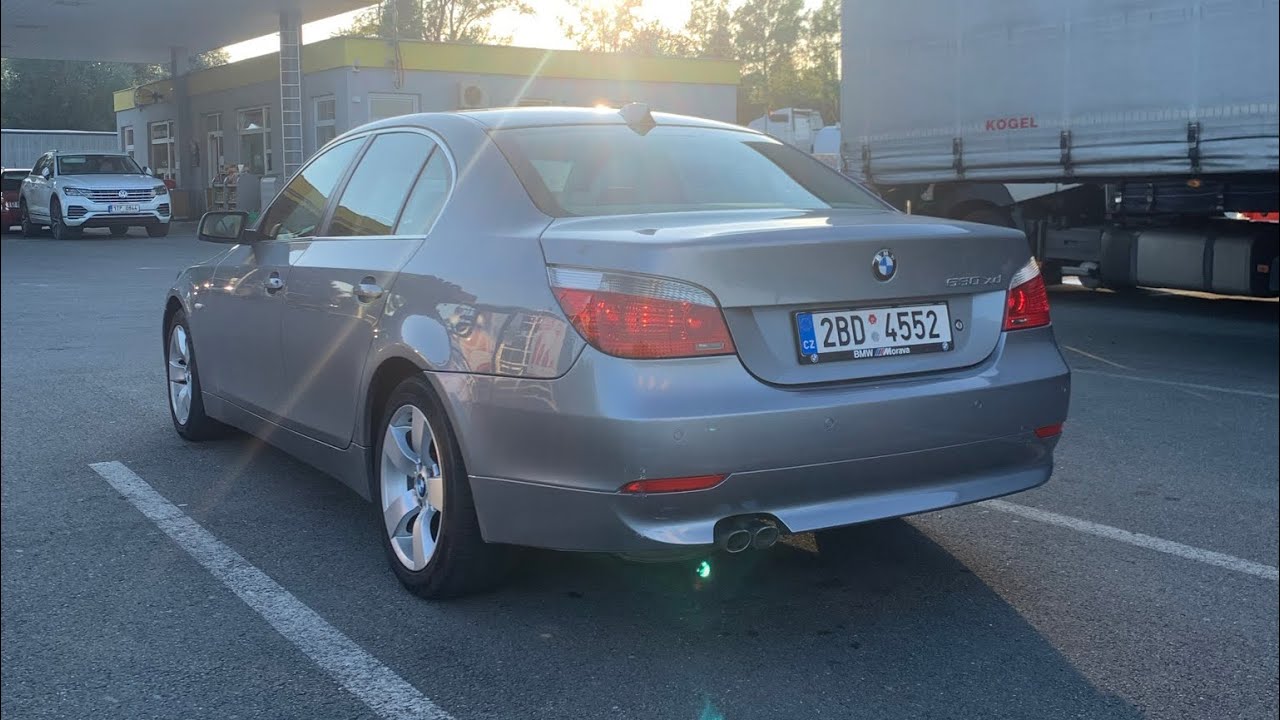 BMW e60 530xd 220hp highlights - YouTube