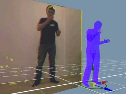 iPi Soft Motion capture test - YouTube