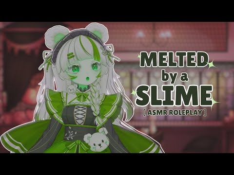 [ ASMR ] Cute Little Slime Girl Melts Your Brain | layered tingles, binaural audio