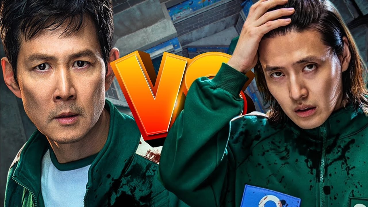 Seong Gi-hun (Jogador 456) VS. Dae-ho (Jogador 388) | Batalha de Rap ...