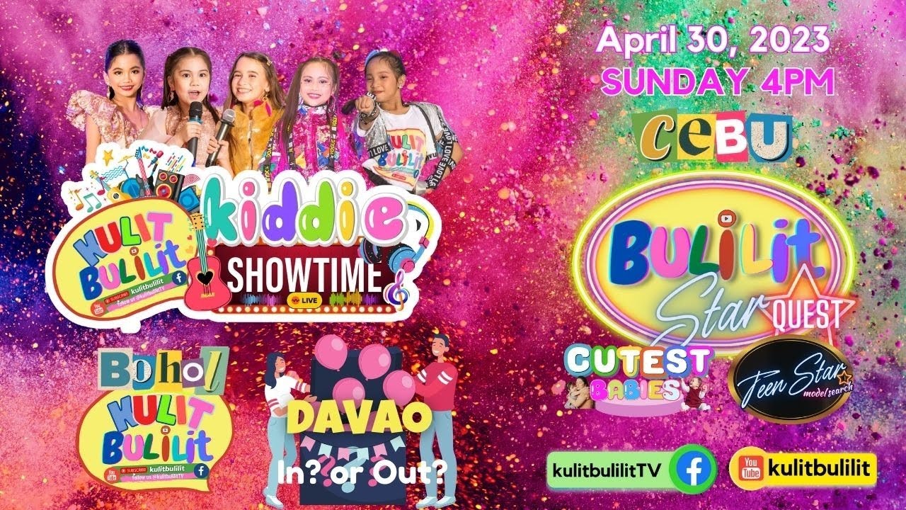 Kulit Bulilit Kiddie Showtime 30 April 2023 - YouTube