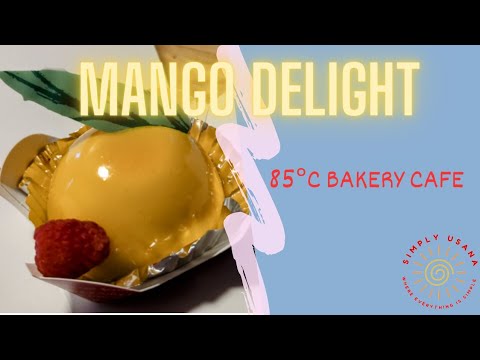Mango Delight : 85°C Bakery Cafe - YouTube