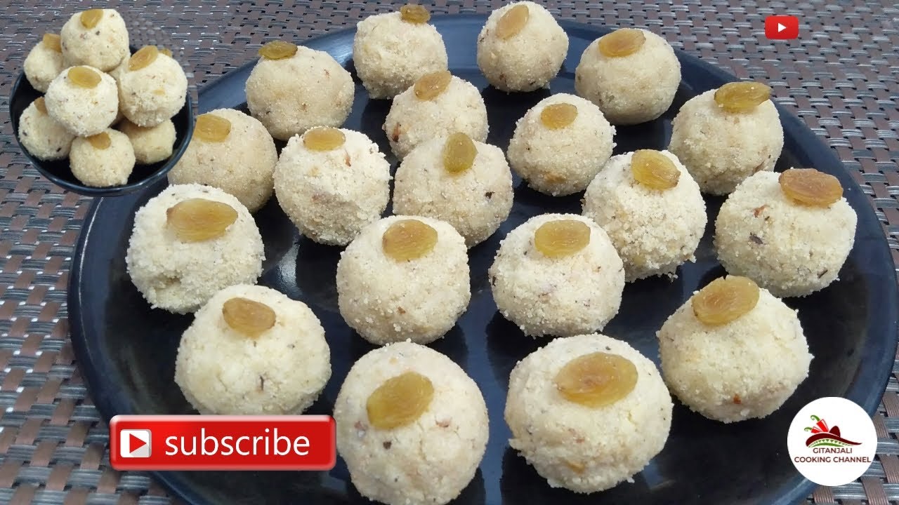 SUJI LADOO RECIPE | RAWA LADOO RECIPE | DRY FRUITS RAWA LADOO RECIPE ...