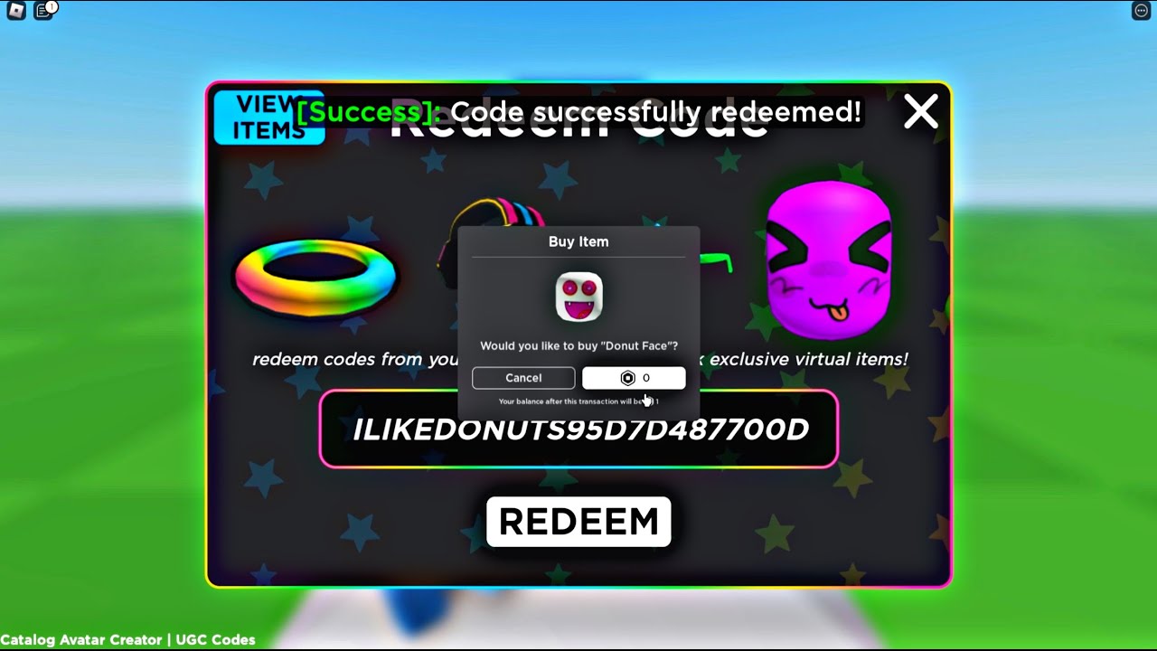 Sniping Donut Face (free ugc limited) - YouTube