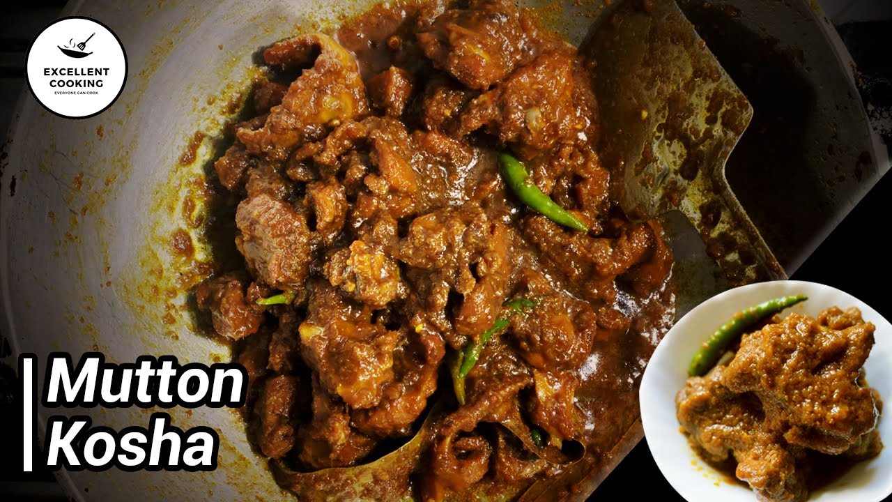 Mutton Kosha | Mutton Masala Gravy | Kosha Mangsho | How To Make Mutton ...