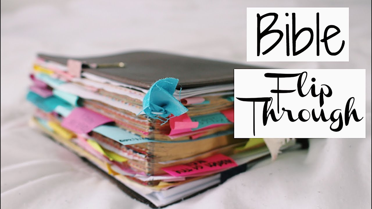 Bible flip through! - YouTube