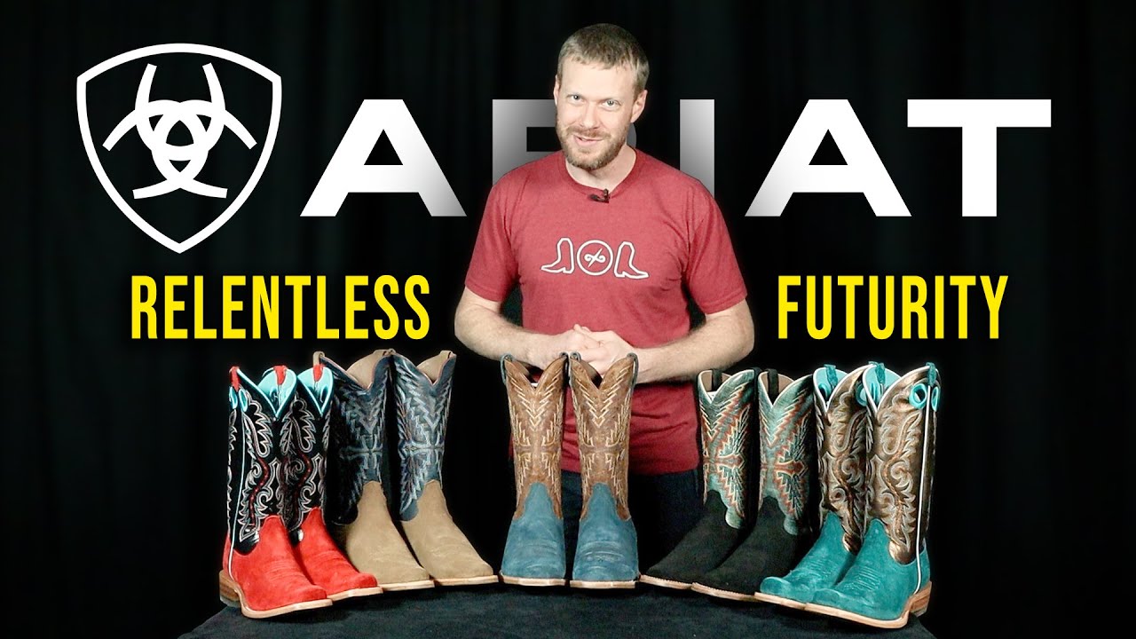 Futurity Ariat Boots have Crazy Colors and Comfort! - YouTube