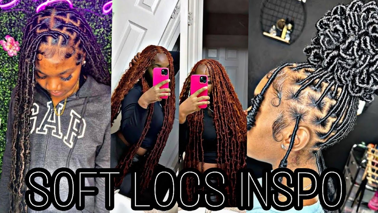 SOFT LOCS INSPO|KELS♡!|#blackgirltiktok #softlocs - YouTube
