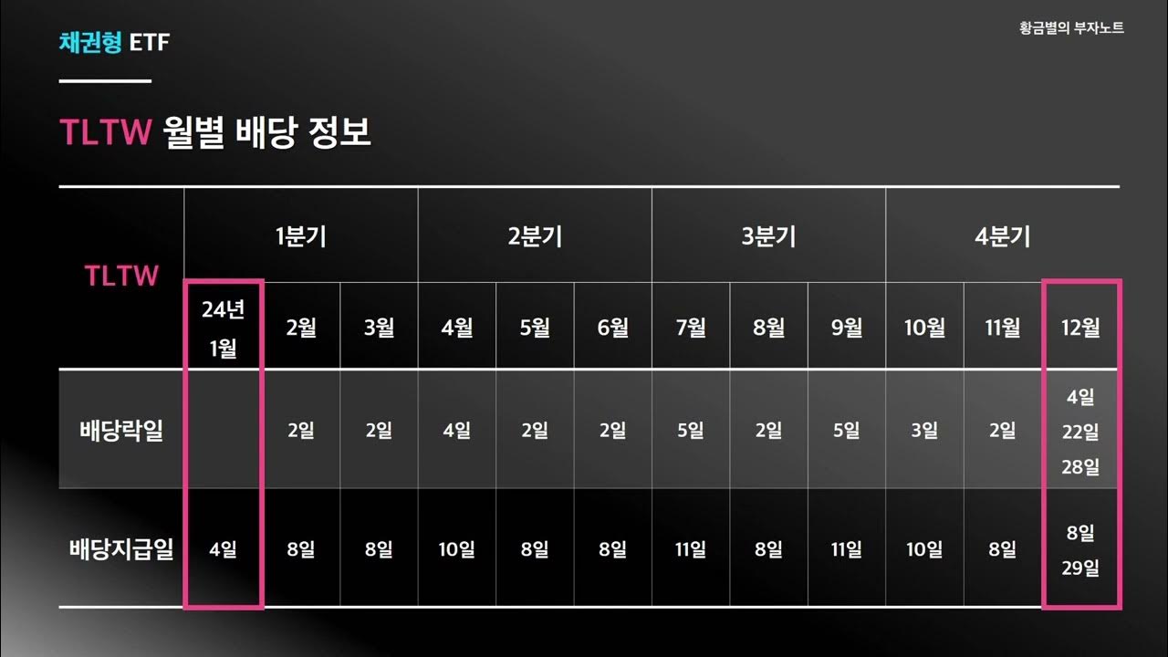 배당률 18%인 TLTW가 12월에 2번의 배당금을 지급한다는 사실을 알고 계신가요? - YouTube