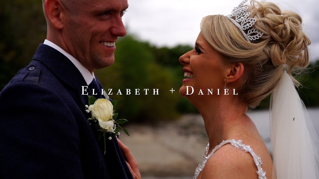 Elizabeth and Daniel The Cruin Loch Lomond wedding trailer - YouTube