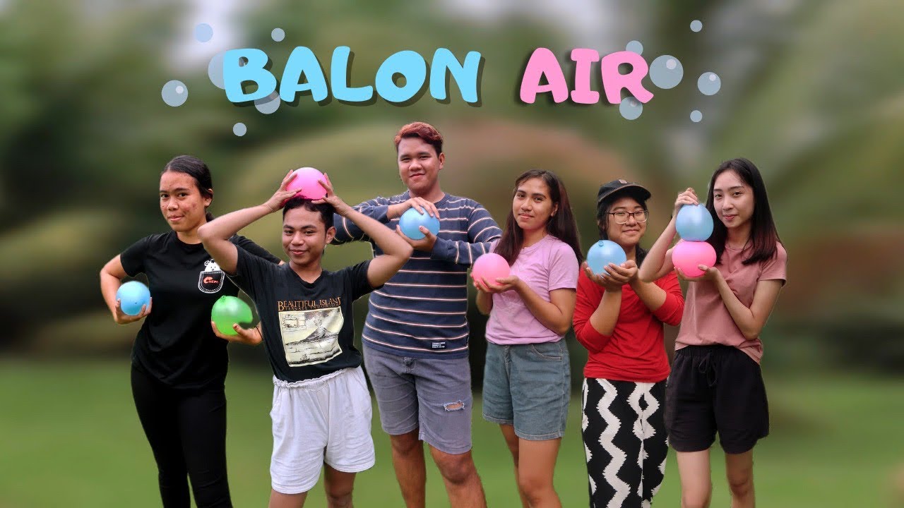 PERANG BALON AIR💦|| NGAKAK BASAH SATU BADAN - YouTube