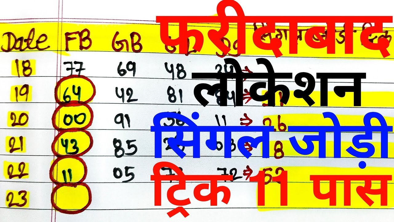 Single 23 june 2024 Satte ki khabar Gali Satta king Disawar mein kya ...