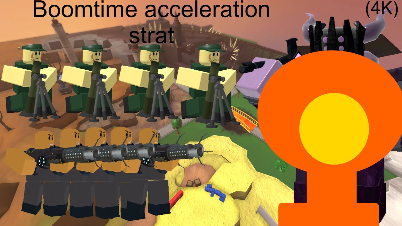 (4K) Roblox TDS Triumph hardcore with BoomTime Acceleration strat (main ...