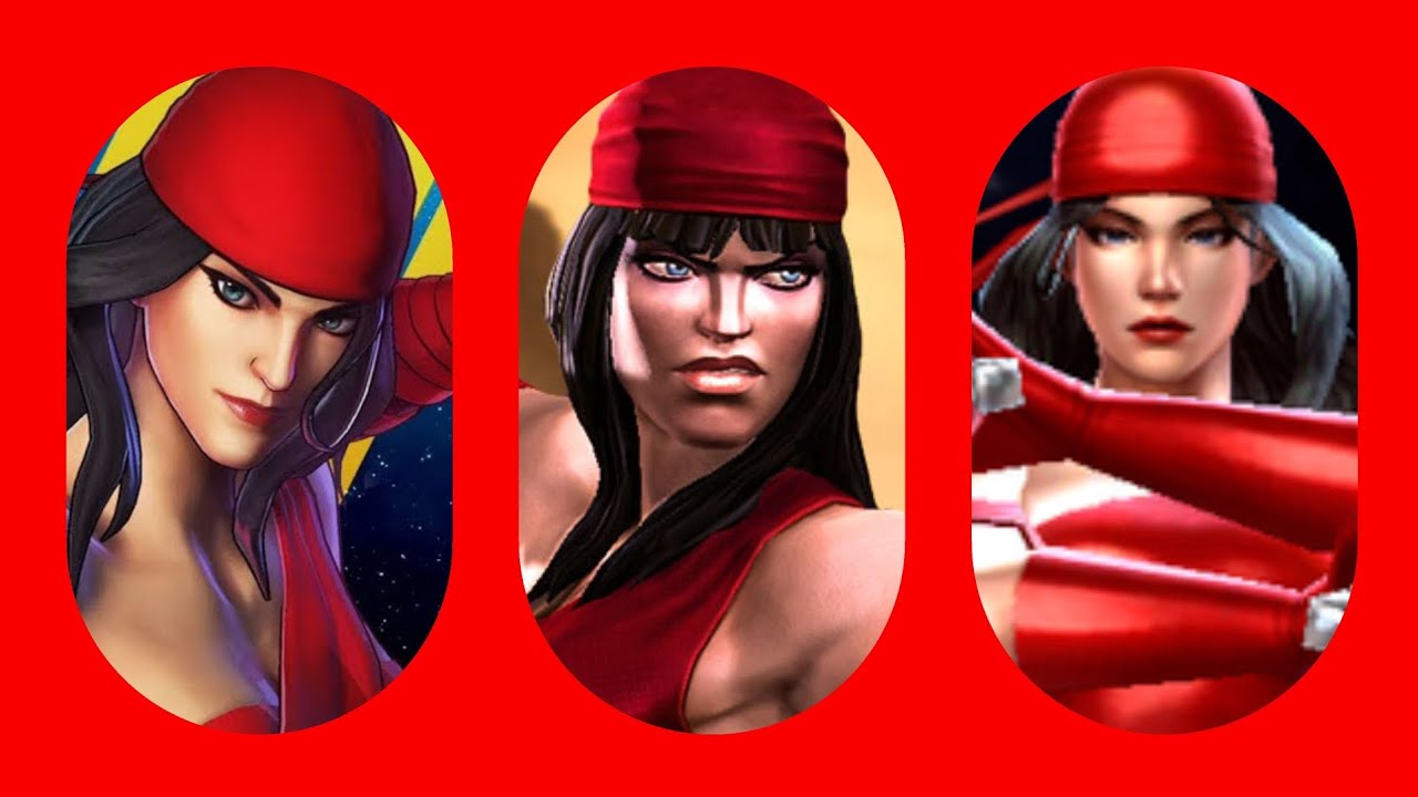 Evolution: "Elektra" in Video Games (Marvel Comics) - YouTube