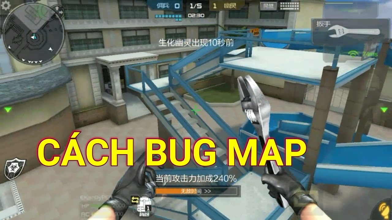 CF Mobile/CF Legends | Cách Bug Map Khu Nghỉ Dưỡng - Max Phê - YouTube