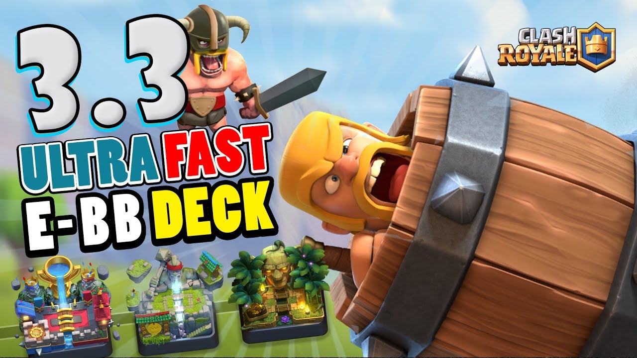 Elite Barbarians Deck 2018 - SUPER OP 💪 Best Elite Barbarian ...