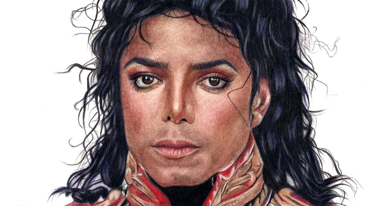 Drawing a realistic face in colored pencil | 10 min. time lapse ...