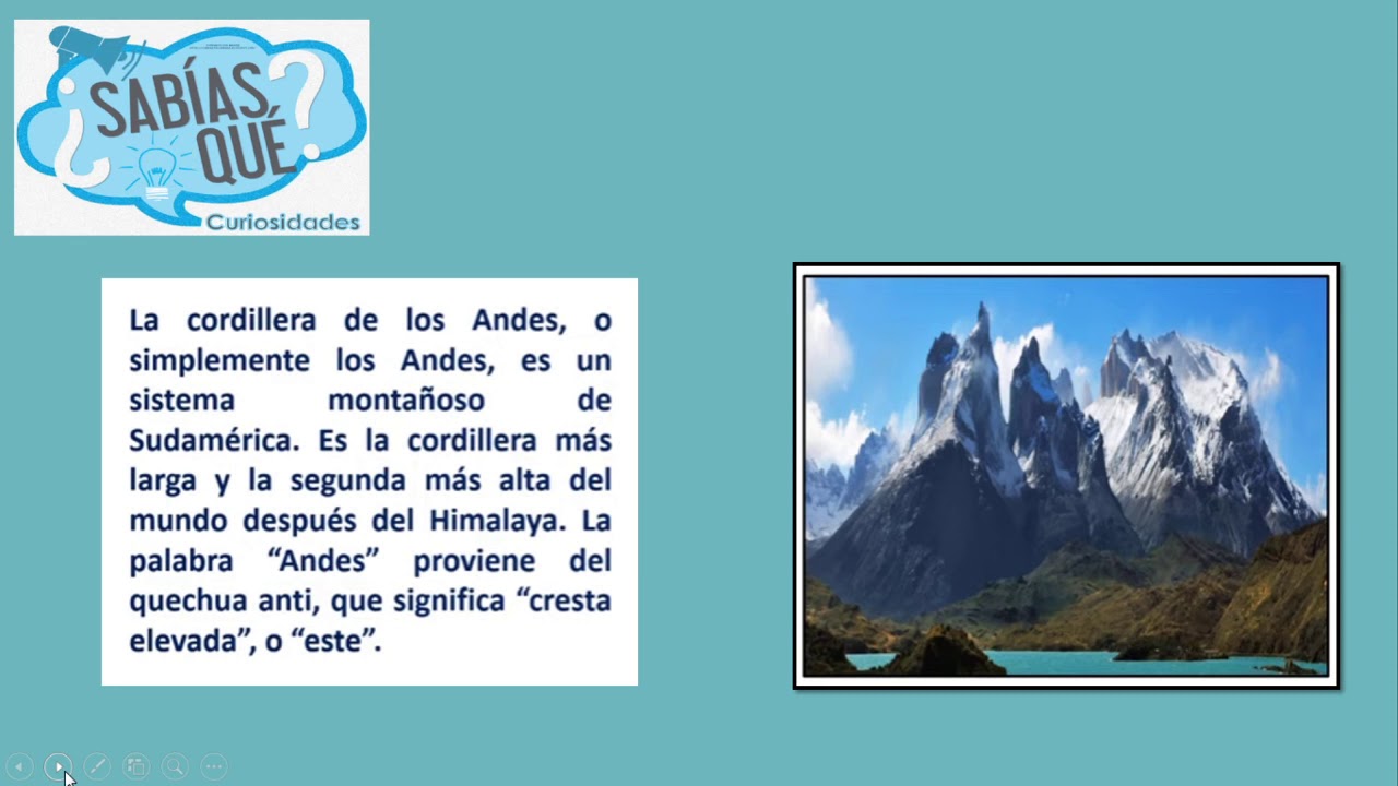 LOS ANDES Y SU BIODIVERSIDAD - YouTube