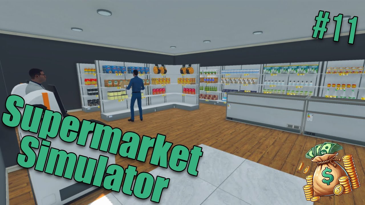 Stocking More Products! - Supermarket Simulator (#11) - YouTube