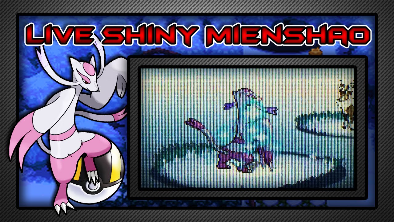 [LIVE!] Shiny Mienshao after 1,382 Encounters! [White 2 #1] - YouTube