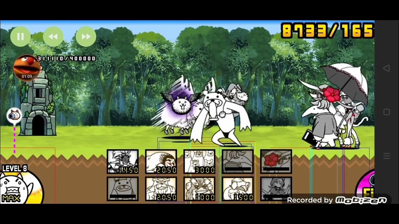 The Battle Cats-Crazed Bird Cats Vs White Enemies-Bcu - YouTube