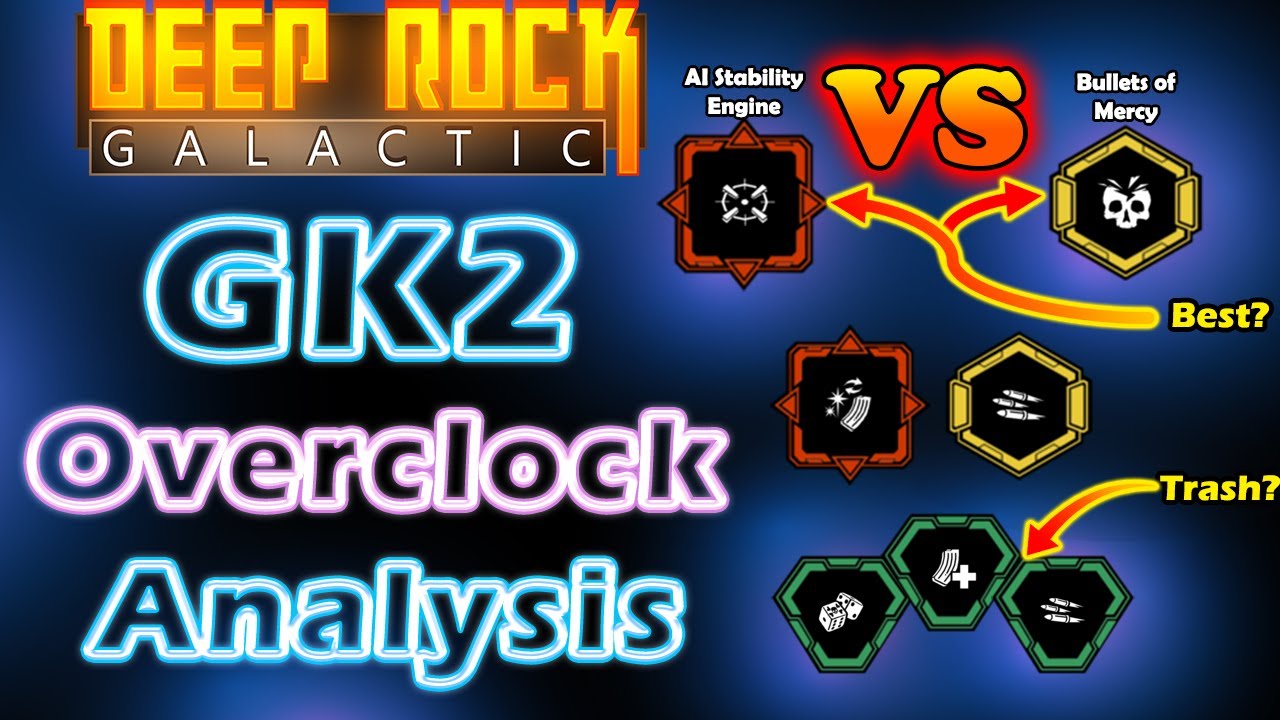Deepcore GK2 Overclock Analysis - Deep Rock Galactic - YouTube