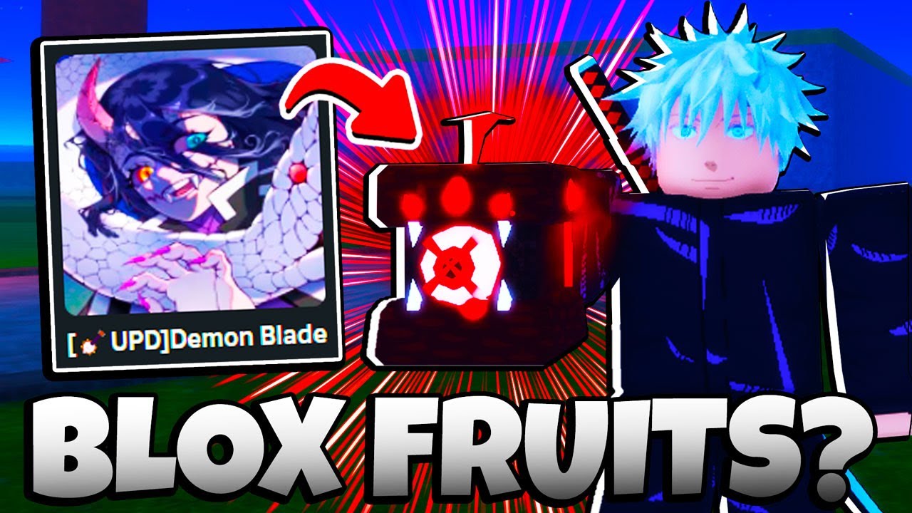🫢 JOGUEI DEMON BLADE a COPIÁ do BLOX FRUITS de KIMETSU NO YAIBA ...