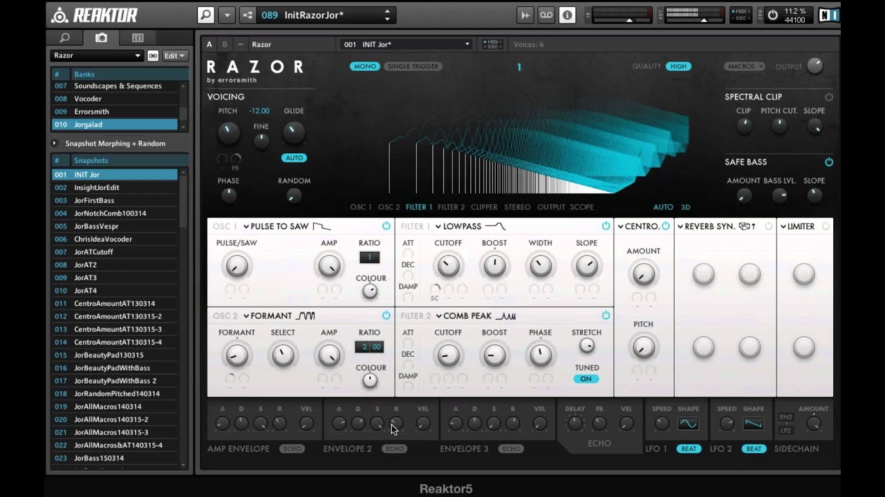 NI Razor - Use the Sidechain Modulator - How To Tutorial - YouTube