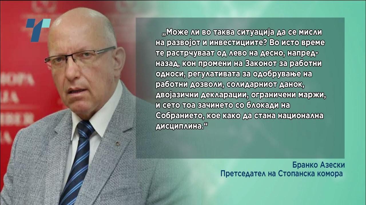 Колумна на Бранко Азески Youtube