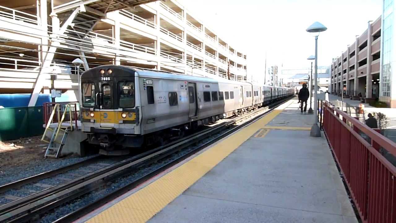 MTA Long Island Rail Road Bombardier M7 EMU #7605 to Penn Station ...