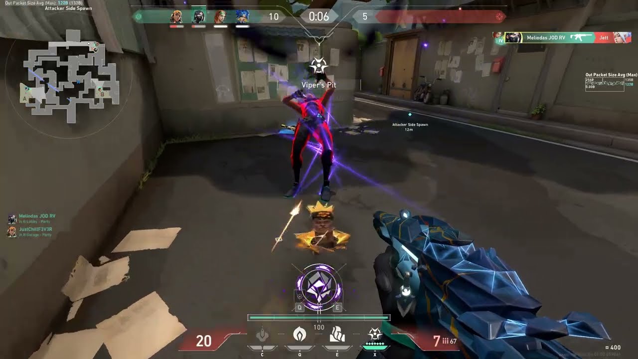 VALORANT - WIN WITH SINGULARITY SPECTRE FINISHER ANIMATION & VIPER ORB ...