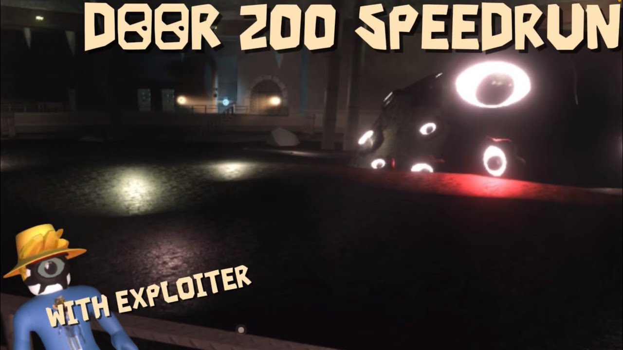 Roblox Doors - Door 200 Speedrun (1 MINUTE / WITH EXPLOITER) - YouTube