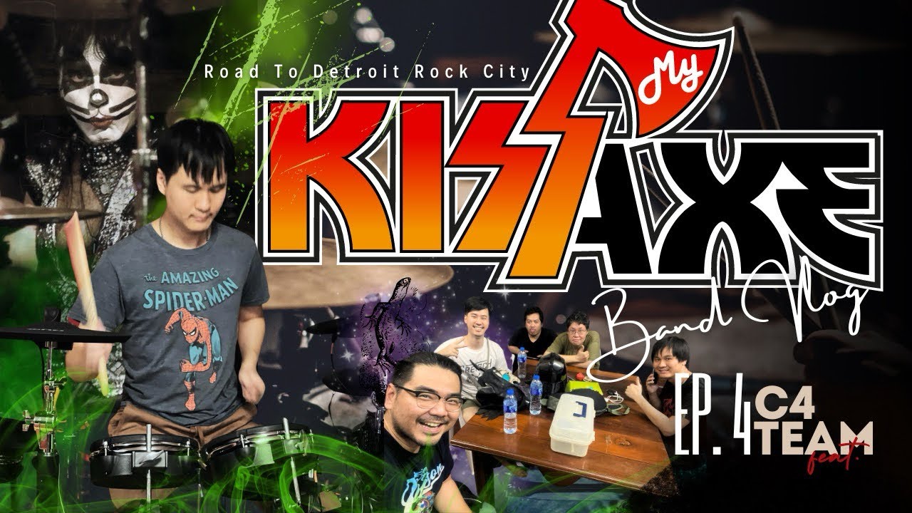 กว่าจะมาเป็น Kiss My Axe EP.4 (Band Vlog) - YouTube