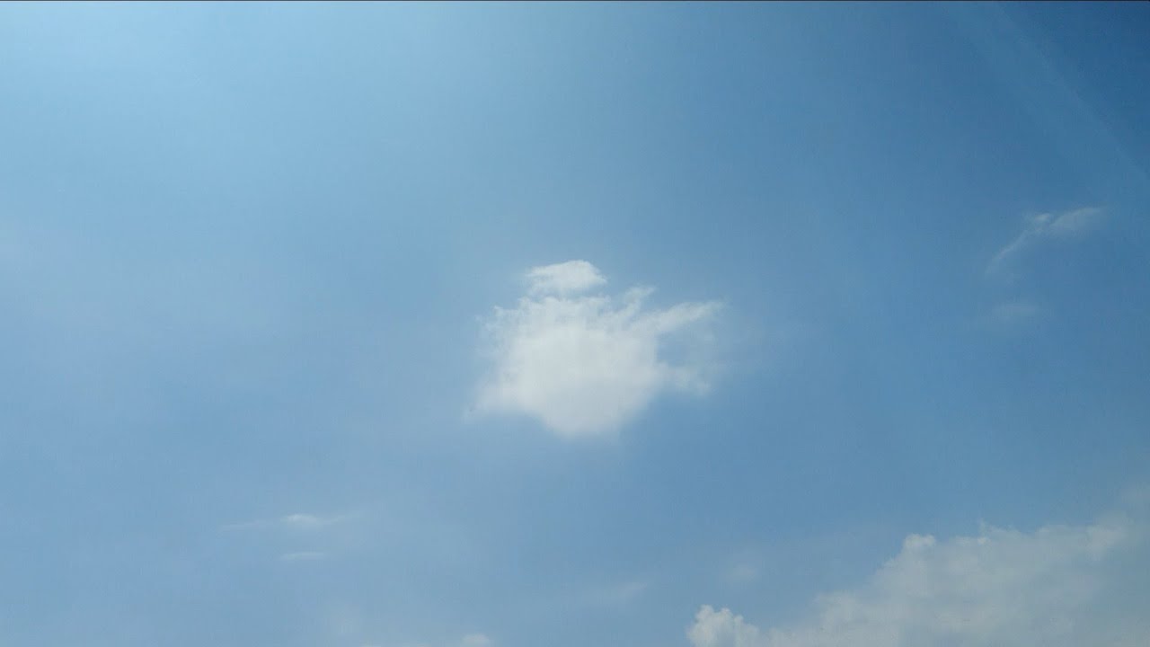sky Effect background video beautiful Clouds Moving Time lapse footage ...