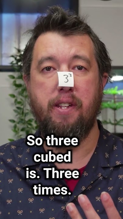 Cubed Numbers Explained 🔢 Mathbasics Cubednumbers Learnmaths Youtube