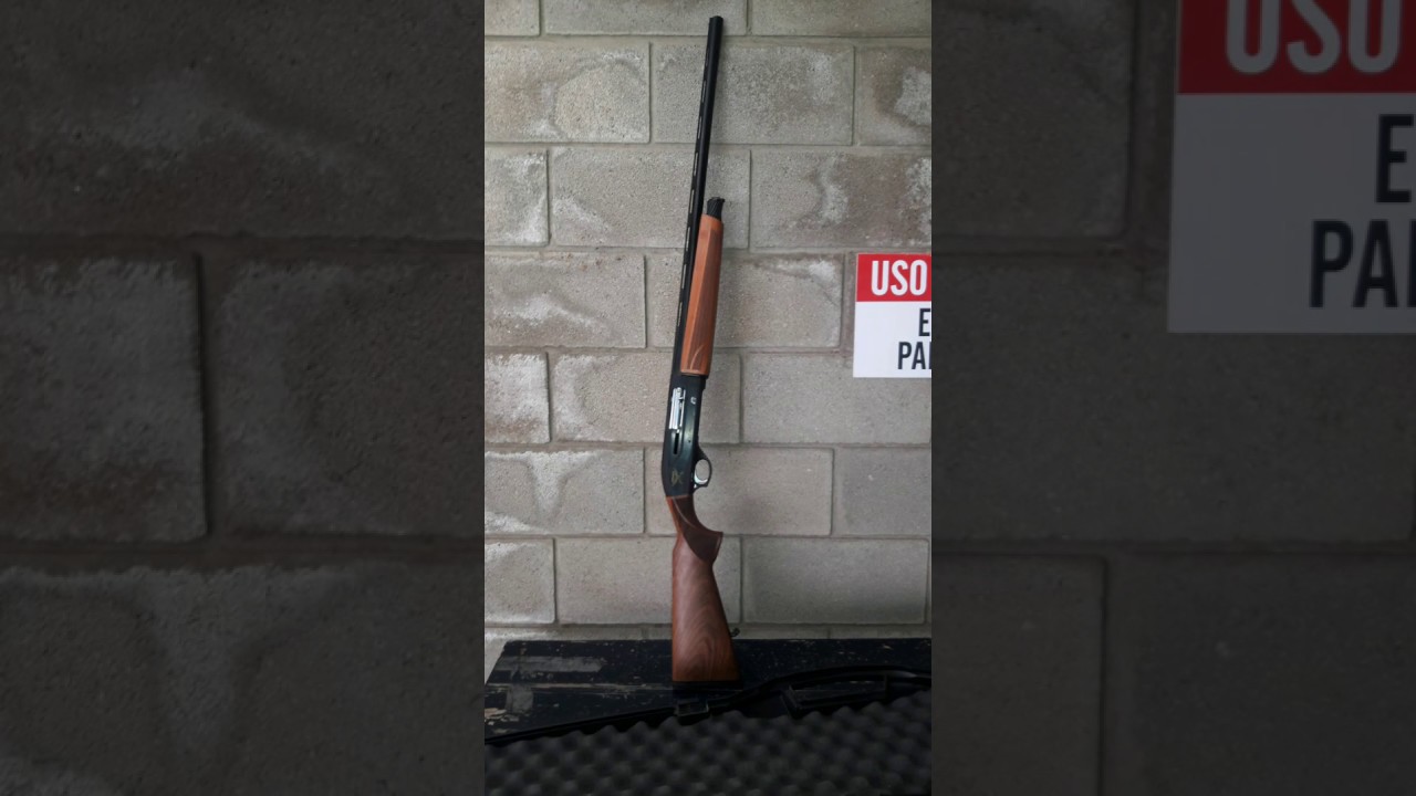 Disparo escopeta semi automatica armed impactor calibre 12/76 - YouTube